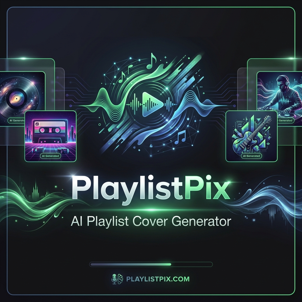 PlaylistPix | AI Music Playlist Cover Generator